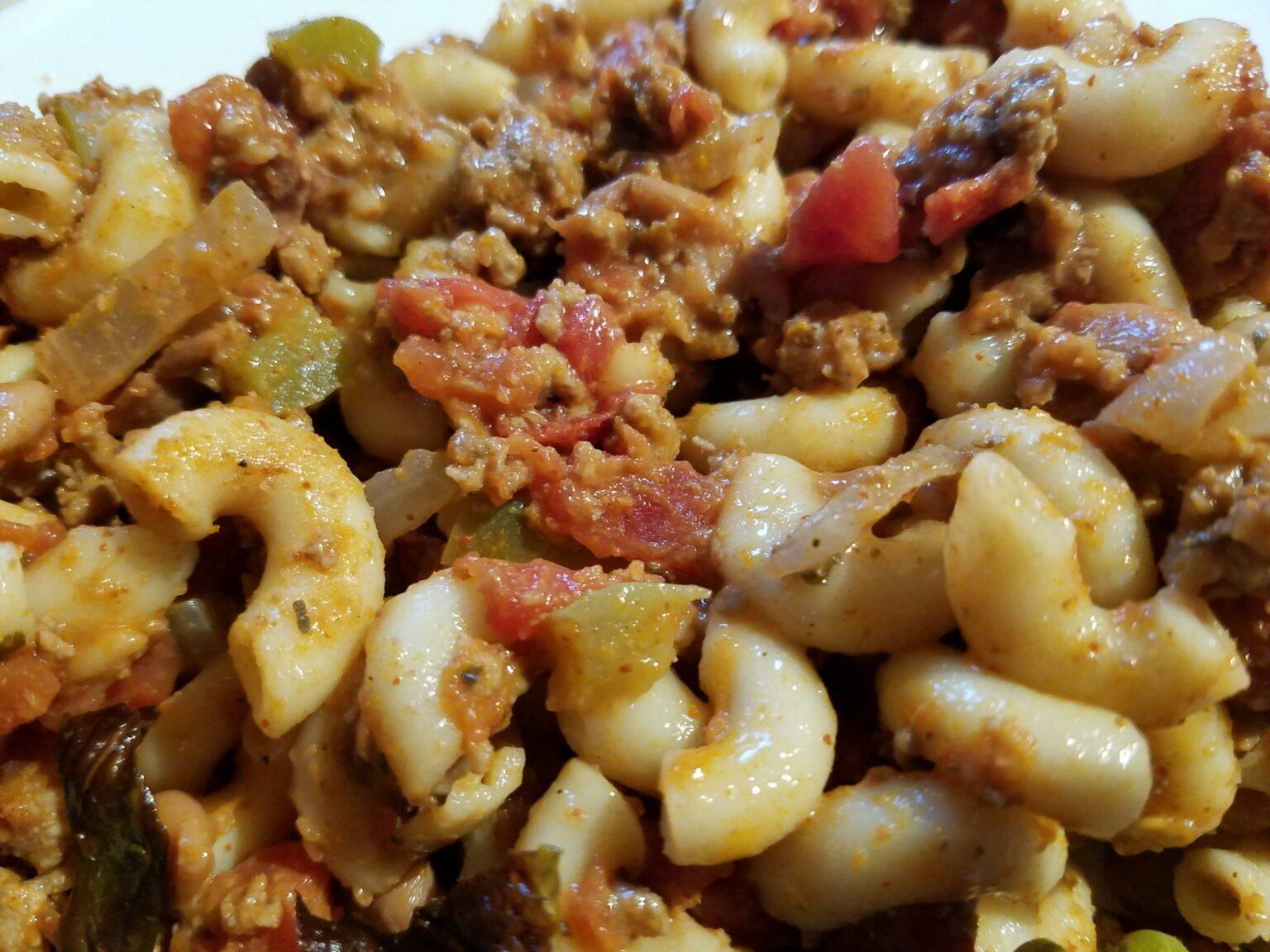 Spicy Goulash with Beans - Staying on Budget