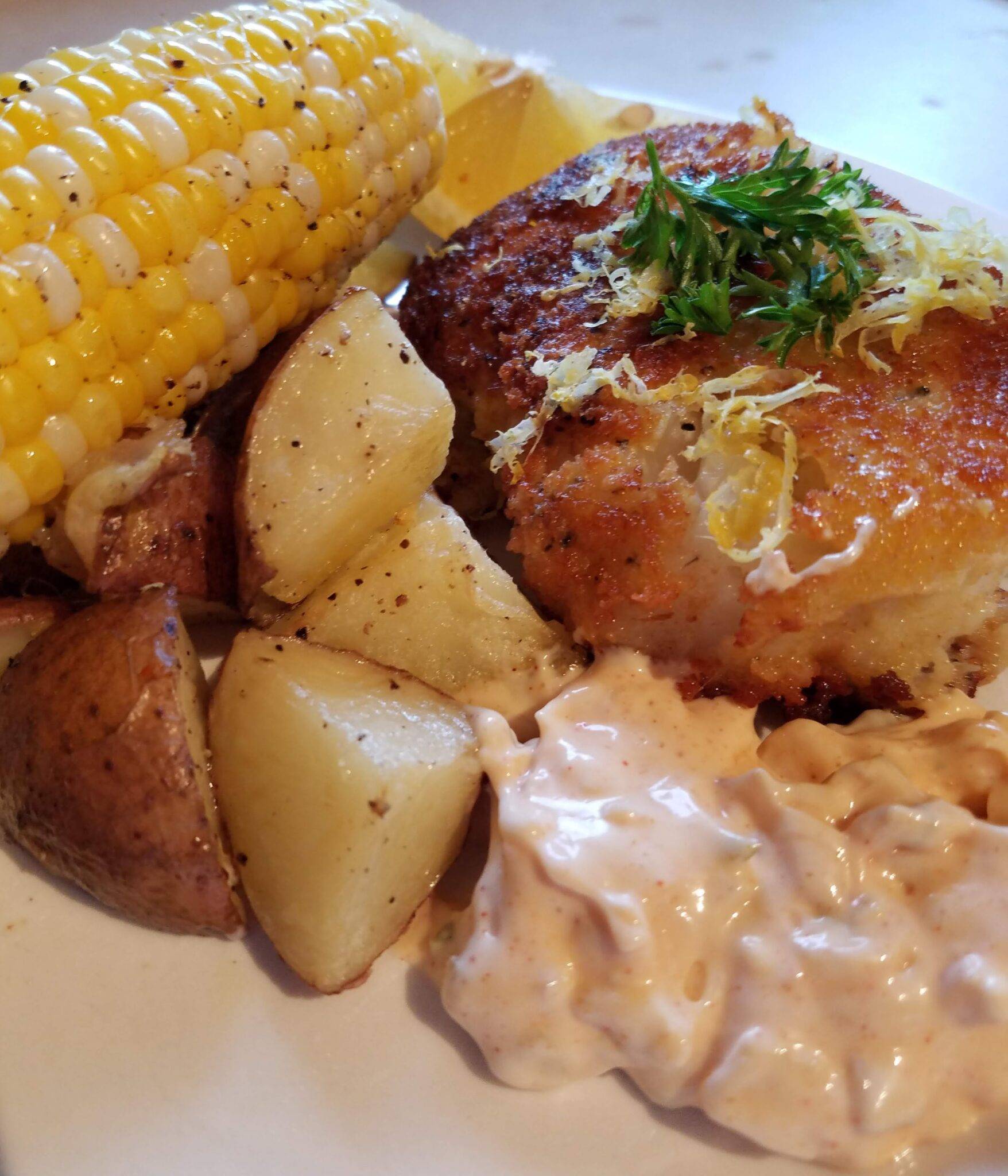 Lemon Pepper Breaded Cod - Staying on Budget